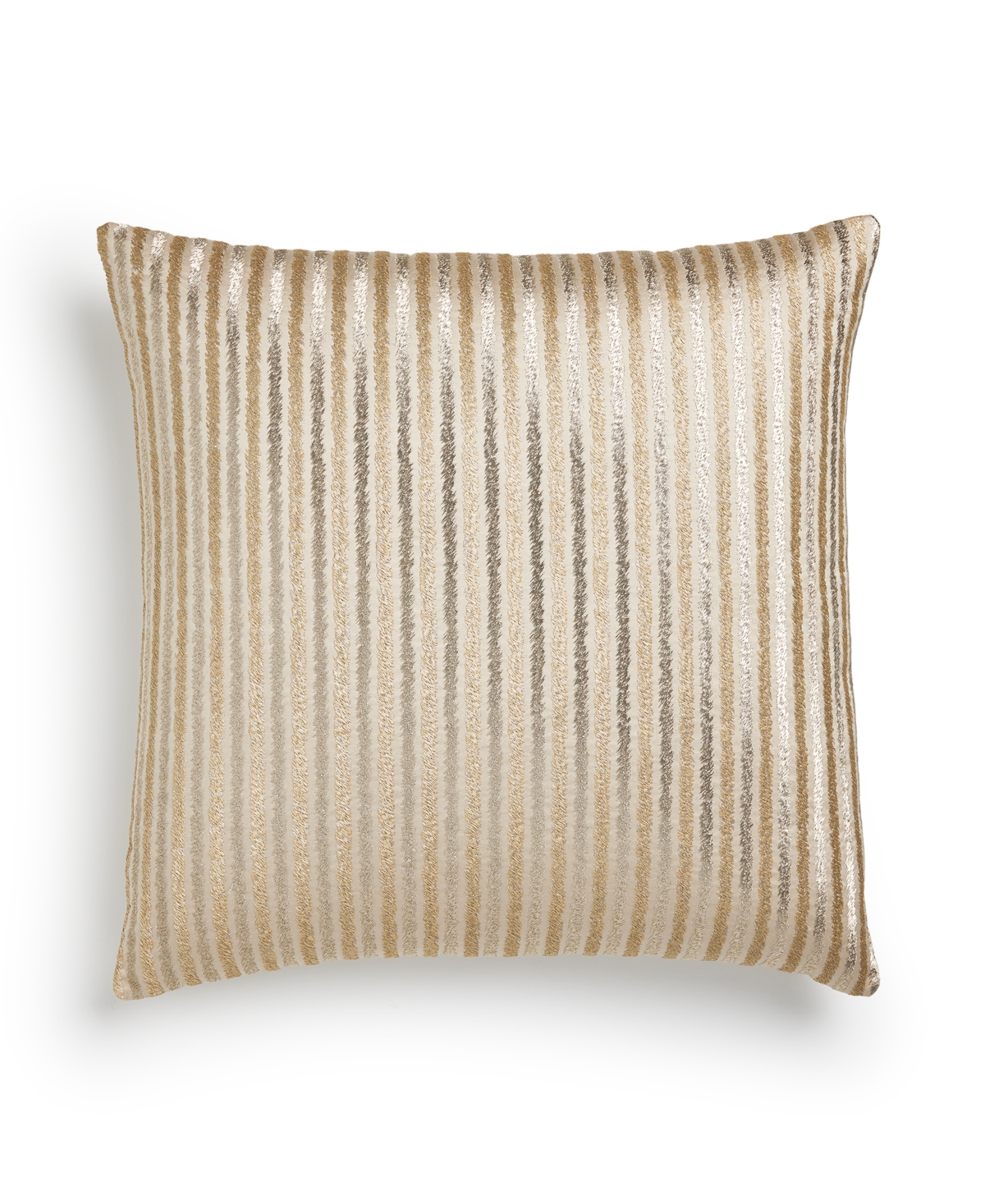 Click here for Hotel Collection Metallic Stripe Decorative Pillow... prices