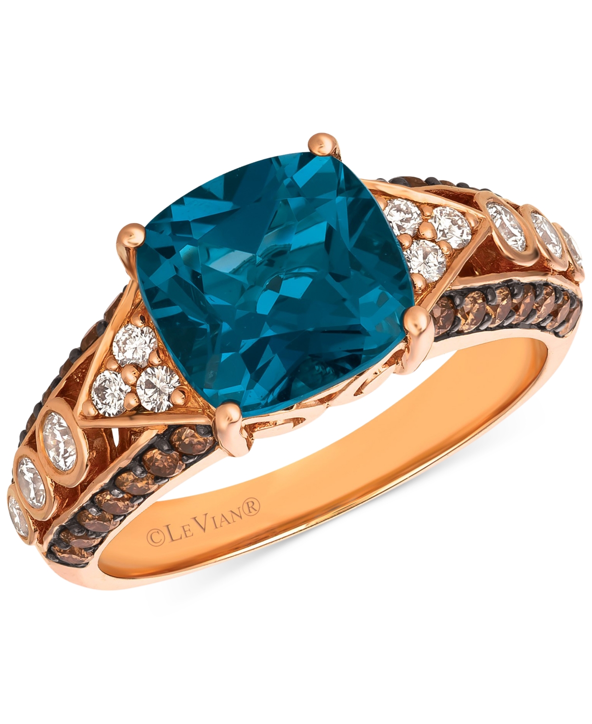 Click here for Le Vian London Blue Topaz (3-1/3 ct. t.w.) & Diamo... prices