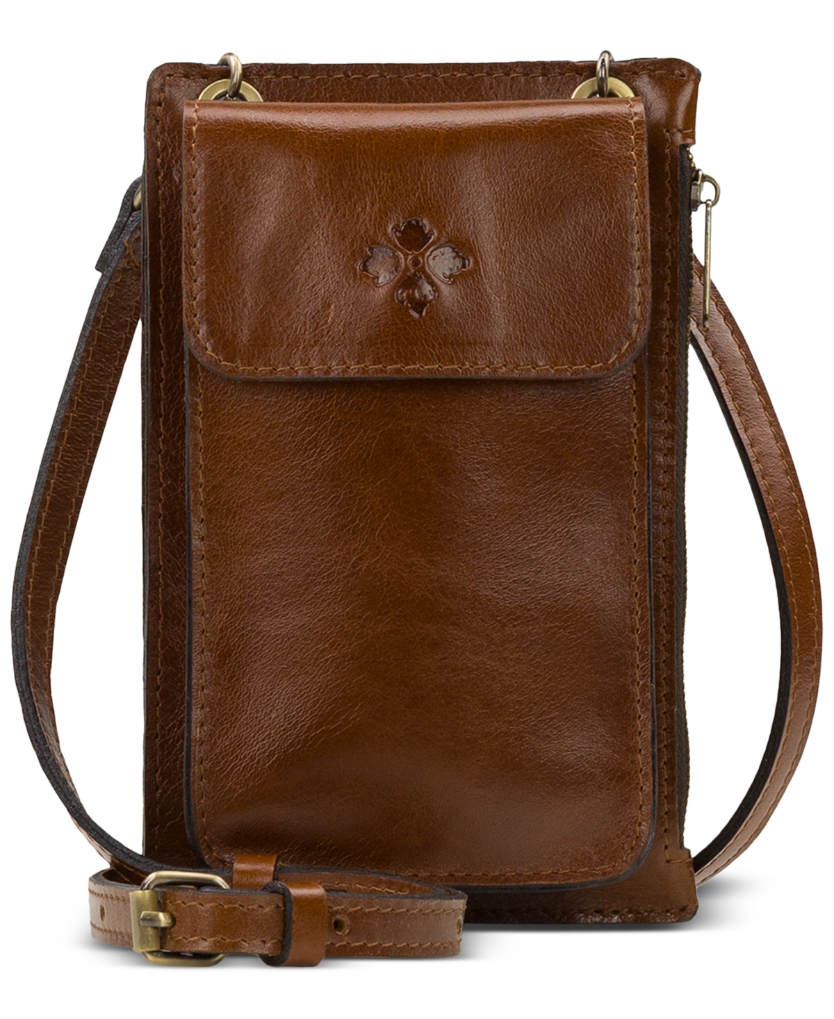 Click here for Patricia Nash Chiavella Phone Crossbody - Cognac prices