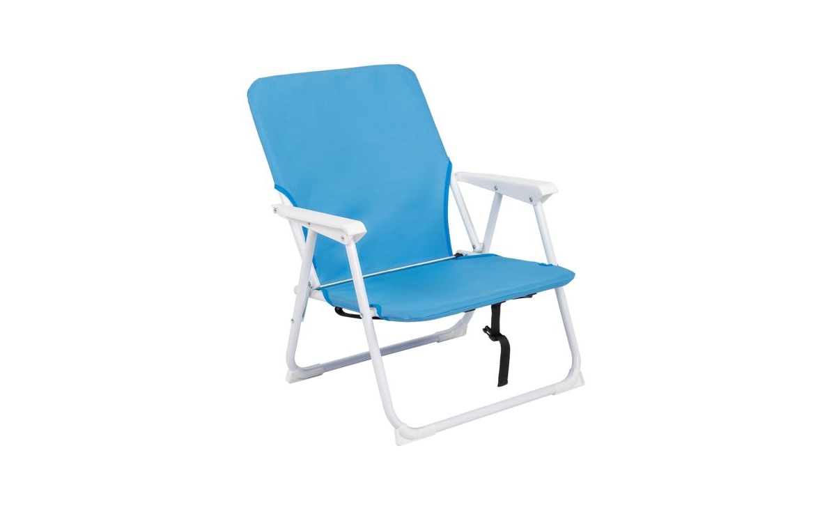 Click here for Load-Bearing 100kg Blue Oxford Cloth Beach Chair â... prices