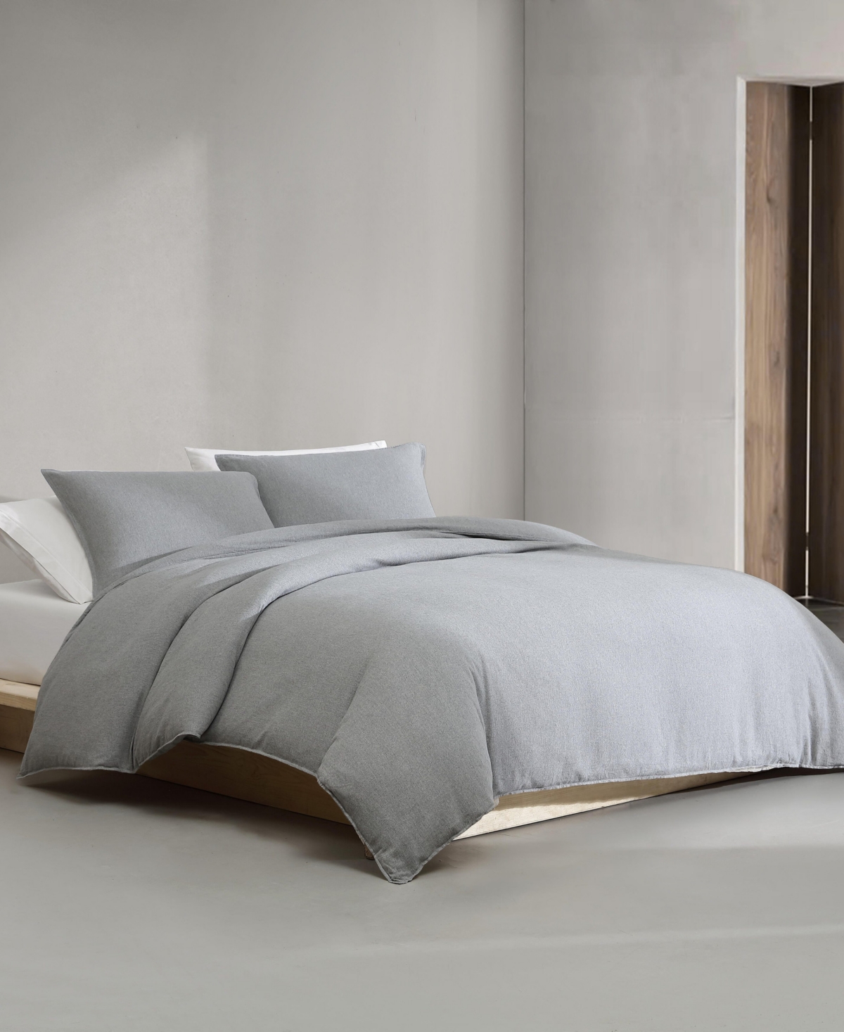 Click here for Calvin Klein Melange Flannel 3-Pc. Duvet Cover Set... prices