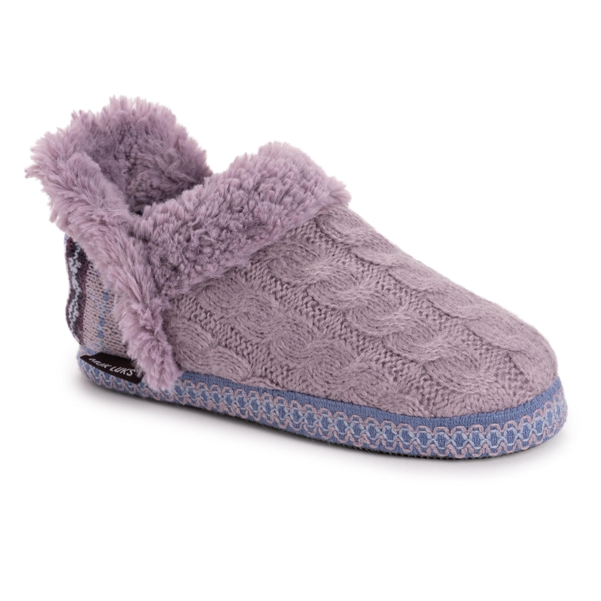 Click here for Muk Luks Womens Magdalena Slipper - Winter violet prices