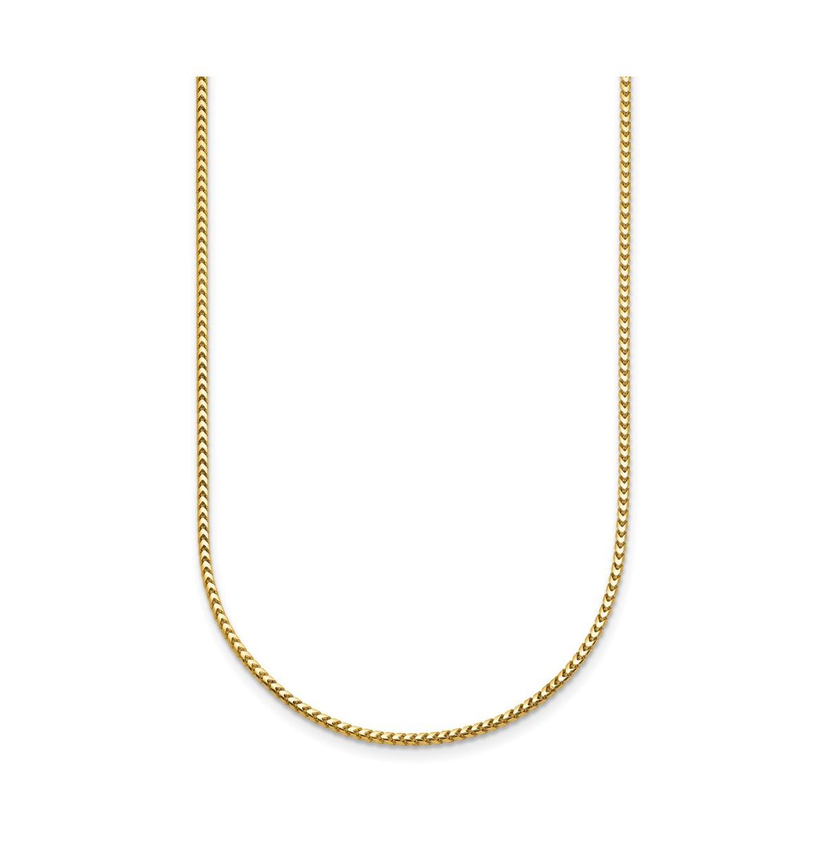 Click here for Diamond2Deal 18k Gold Polished 1.5mm Solid Franco... prices