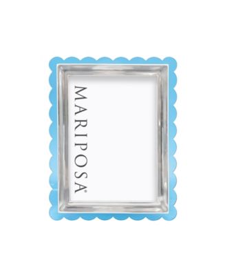 Mariposa Scallop Frame, 5"x7" - Macy's