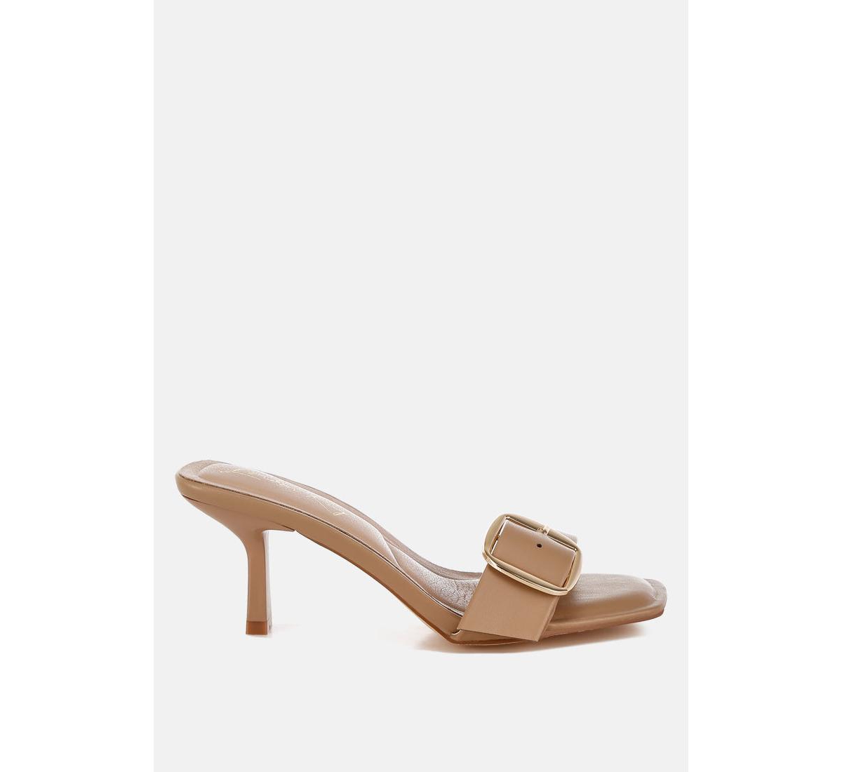 Click here for Acacia Buckle Strap Slip On Sandals - Offwhite prices