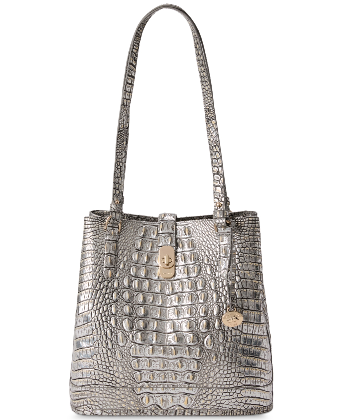 Click here for Brahmin Fiora Melbourne Medium Leather Bucket Hand... prices