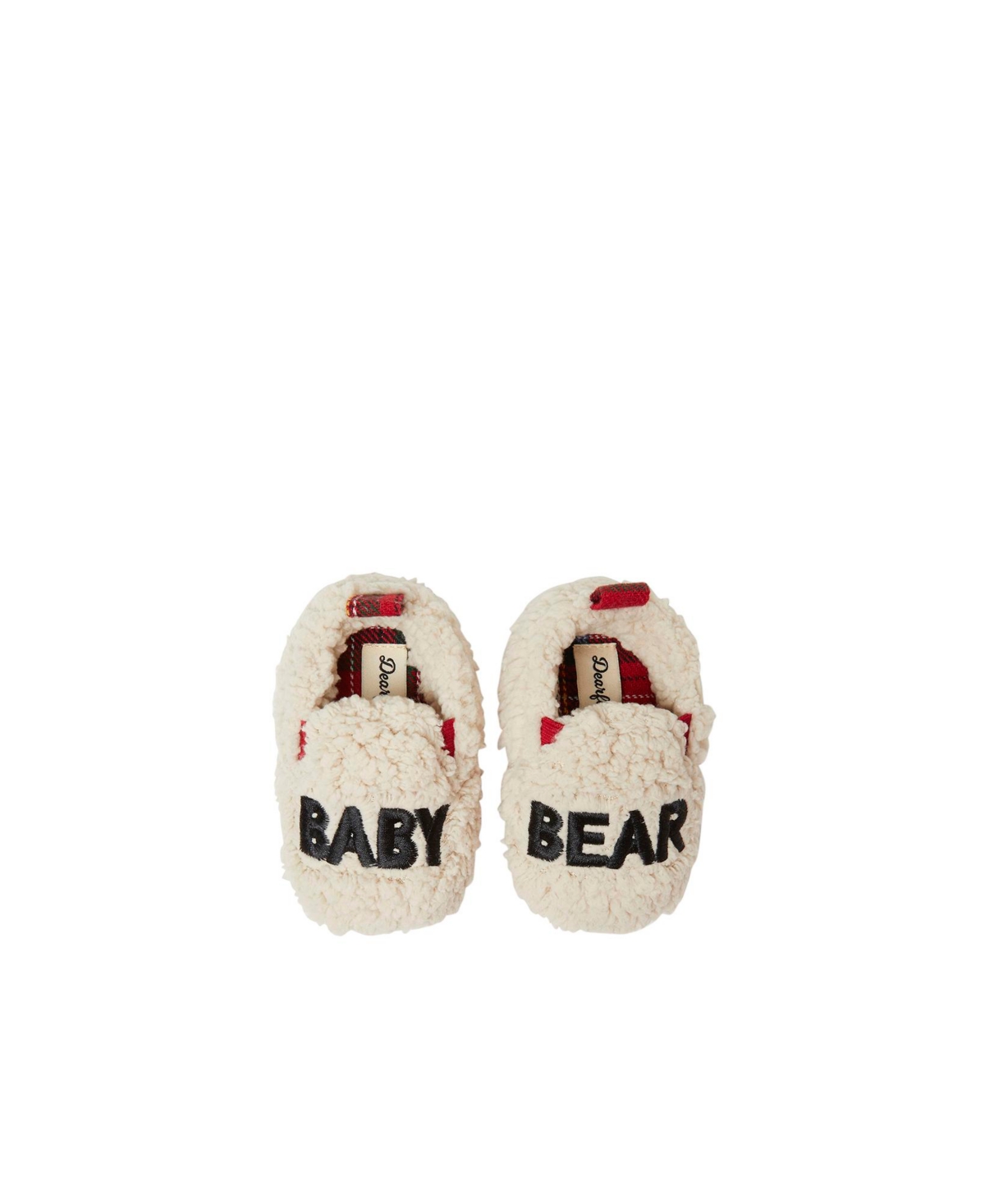 Click here for Dearfoams Baby Bear Faux Shearling Closed Back Sli... prices