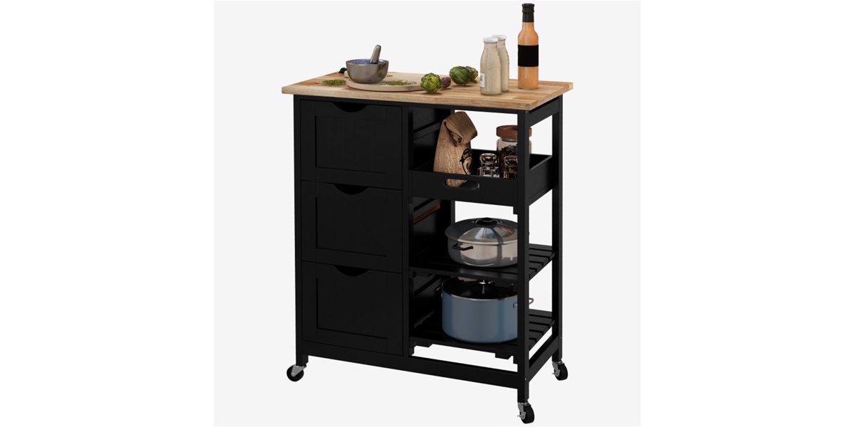 Click here for Slickblue Kitchen Cart and Storage Cabinet for Spa... prices