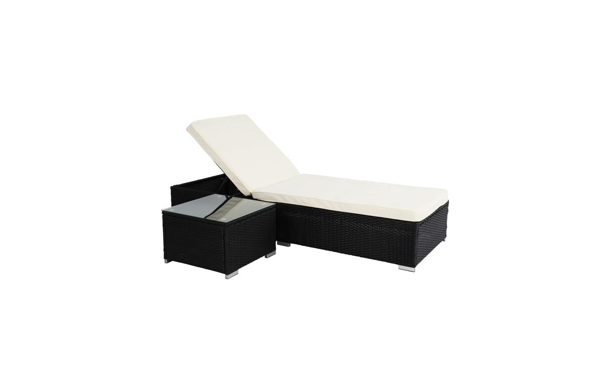 Click here for Slickblue Flat Bed with Built-in Tea Table for Con... prices