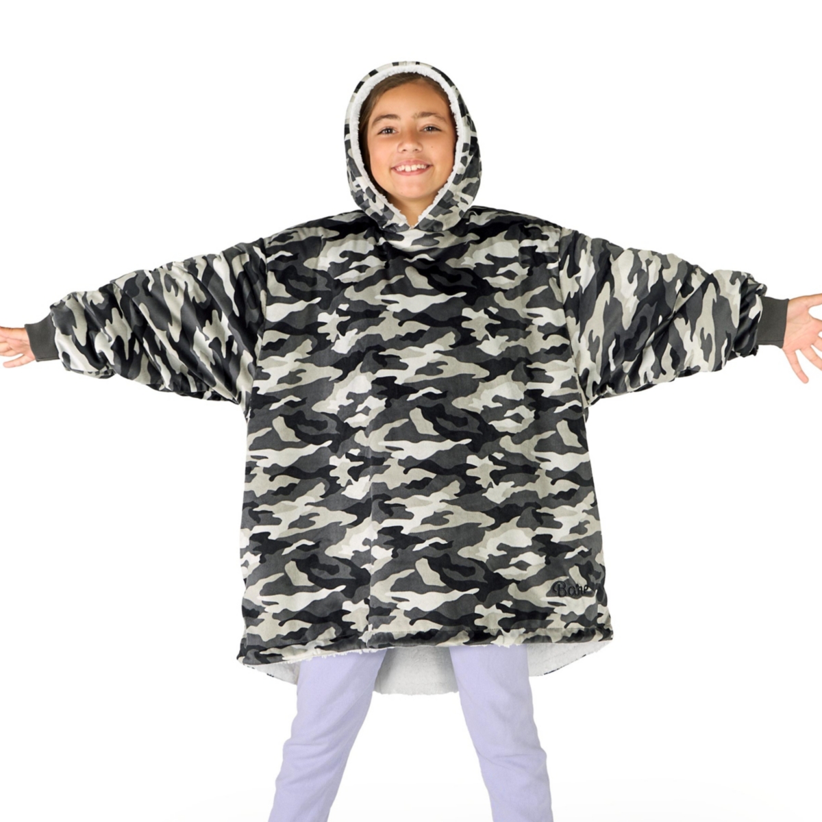 Click here for The Bare Homey - Youth Wearable Blanket - Sherpa S... prices