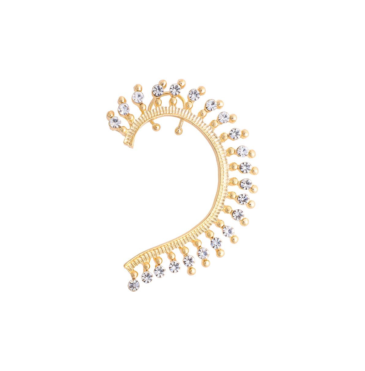 Click here for Sohi Womens Temple Cuff Earring - Gold prices