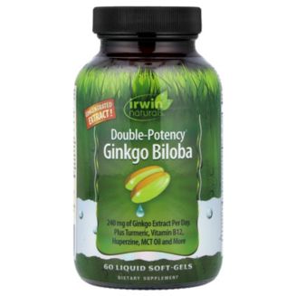 Irwin Naturals Ginkgo Biloba Double-Potency - 60 Liquid Soft-Gels - Macy's