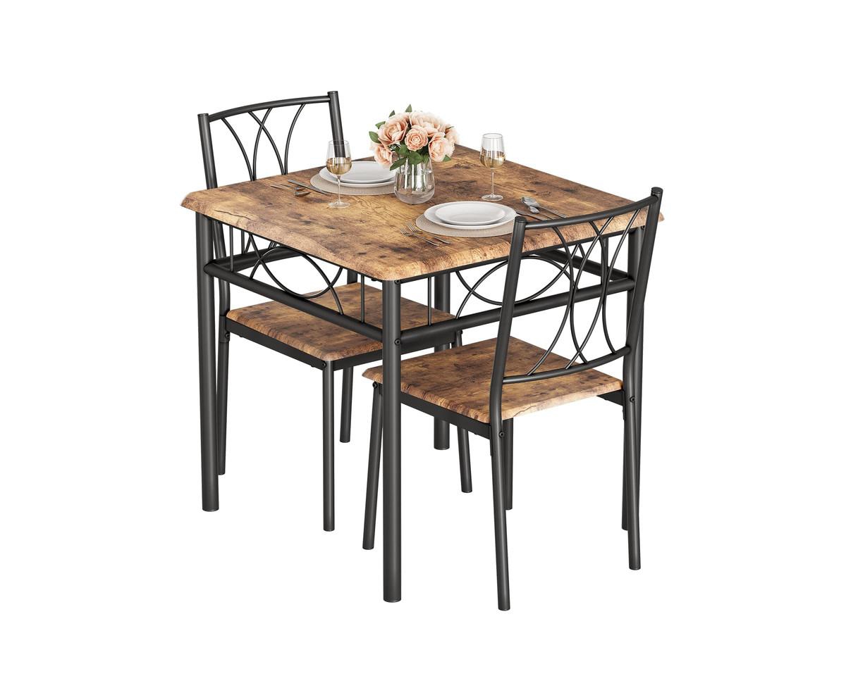 Click here for gaomon Kitchen Dining Room Table Set for 2 with Ch... prices