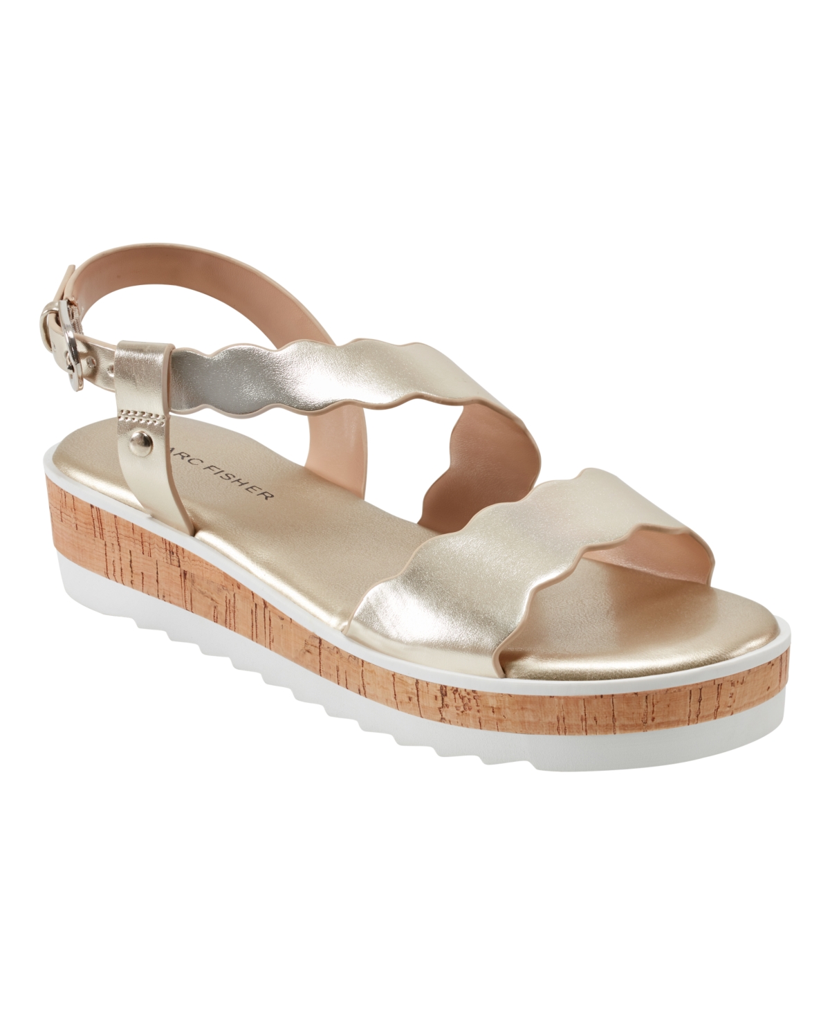 Click here for Marc Fisher Womens Gabrey Asymmetrical Strap Platf... prices
