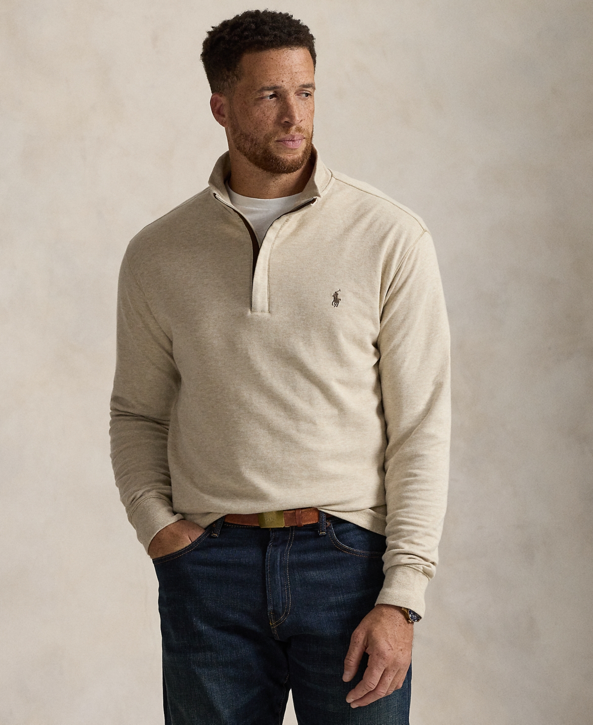 Click here for Polo Ralph Lauren Mens Big & Tall Luxury Jersey Qu... prices