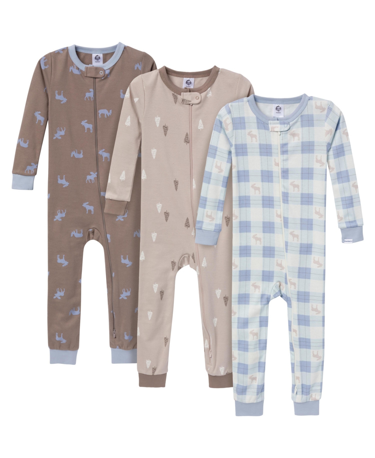 Click here for Gerber Baby Girls Snug Fit Footless Pajamas  3-Pac... prices