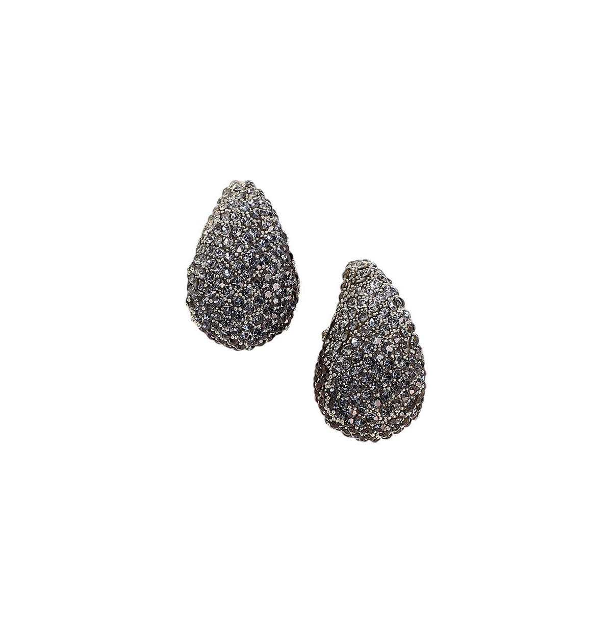 Click here for Sohi Womens The Medium Cristal Teardrop Stud Earri... prices