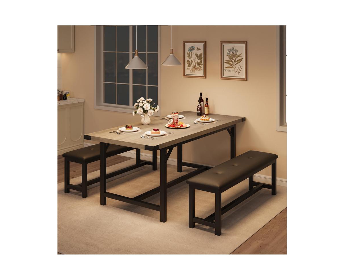 Click here for gaomon Dining Table Set for 4-6  63 Dining Table S... prices