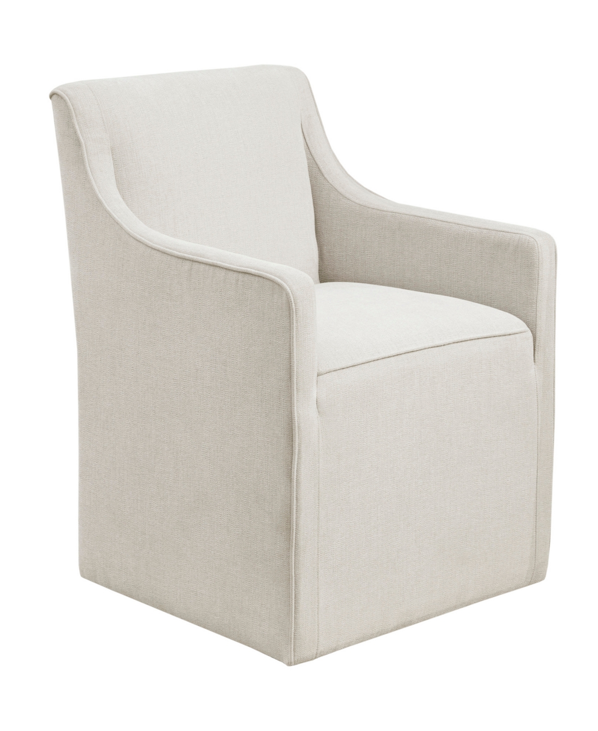 Click here for Madison Park Charlotte 24.5W Skirted Dining Arm Ch... prices