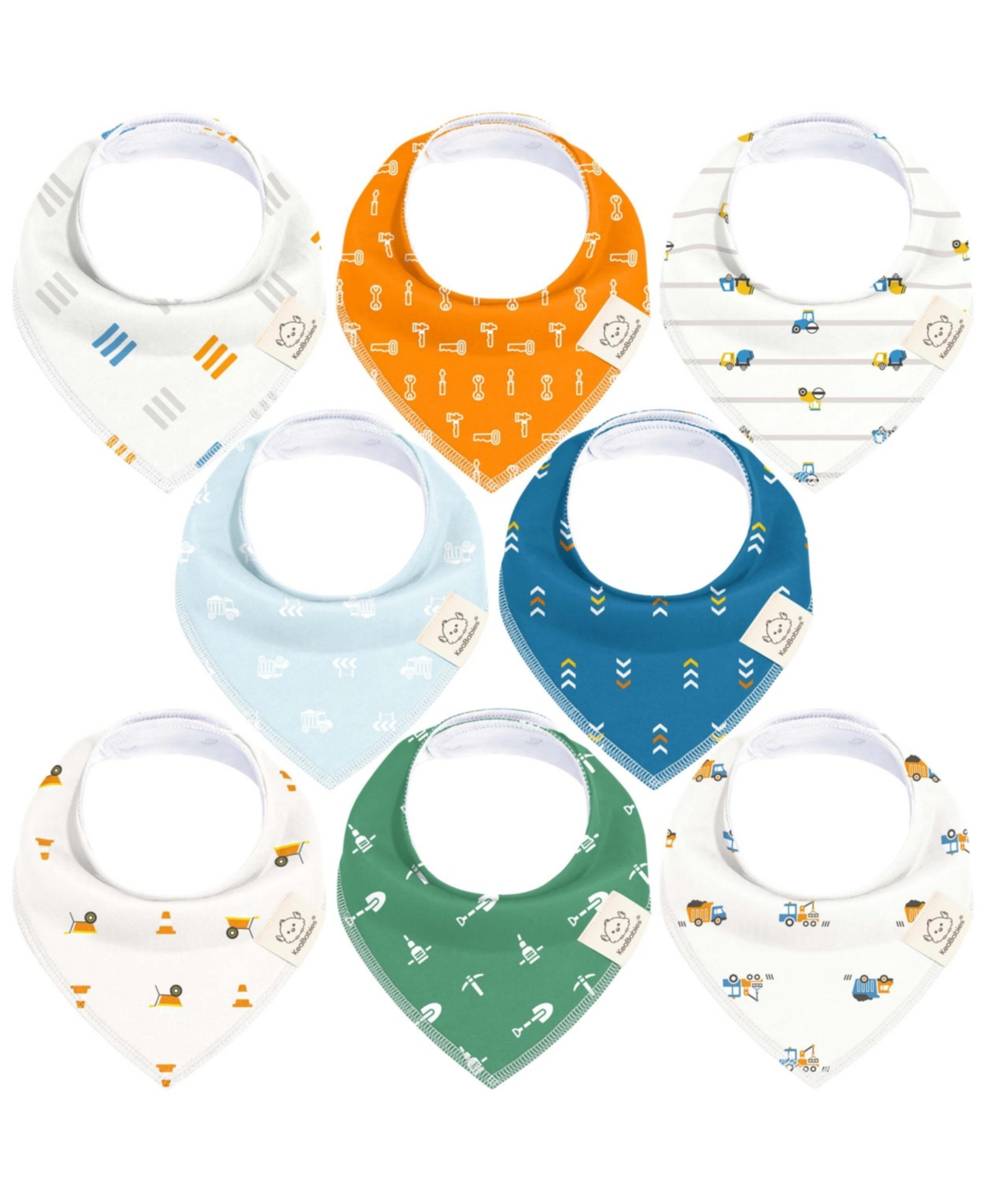 Click here for KeaBabies 8pk Baby Bandana Bibs  Baby Drool Bibs f... prices