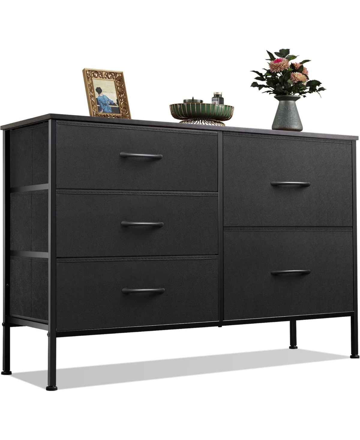 Click here for Wlive Dresser for Bedroom with 5 Drawers Wide Bedr... prices
