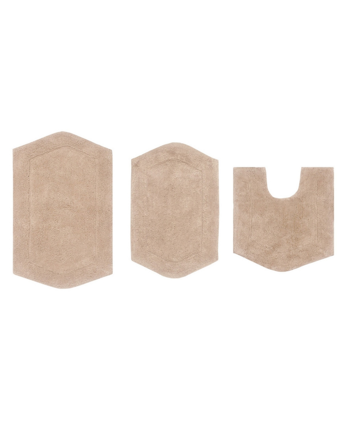 Click here for Home Weavers Waterford 3-Pc. Bath Rug Set - Linen prices