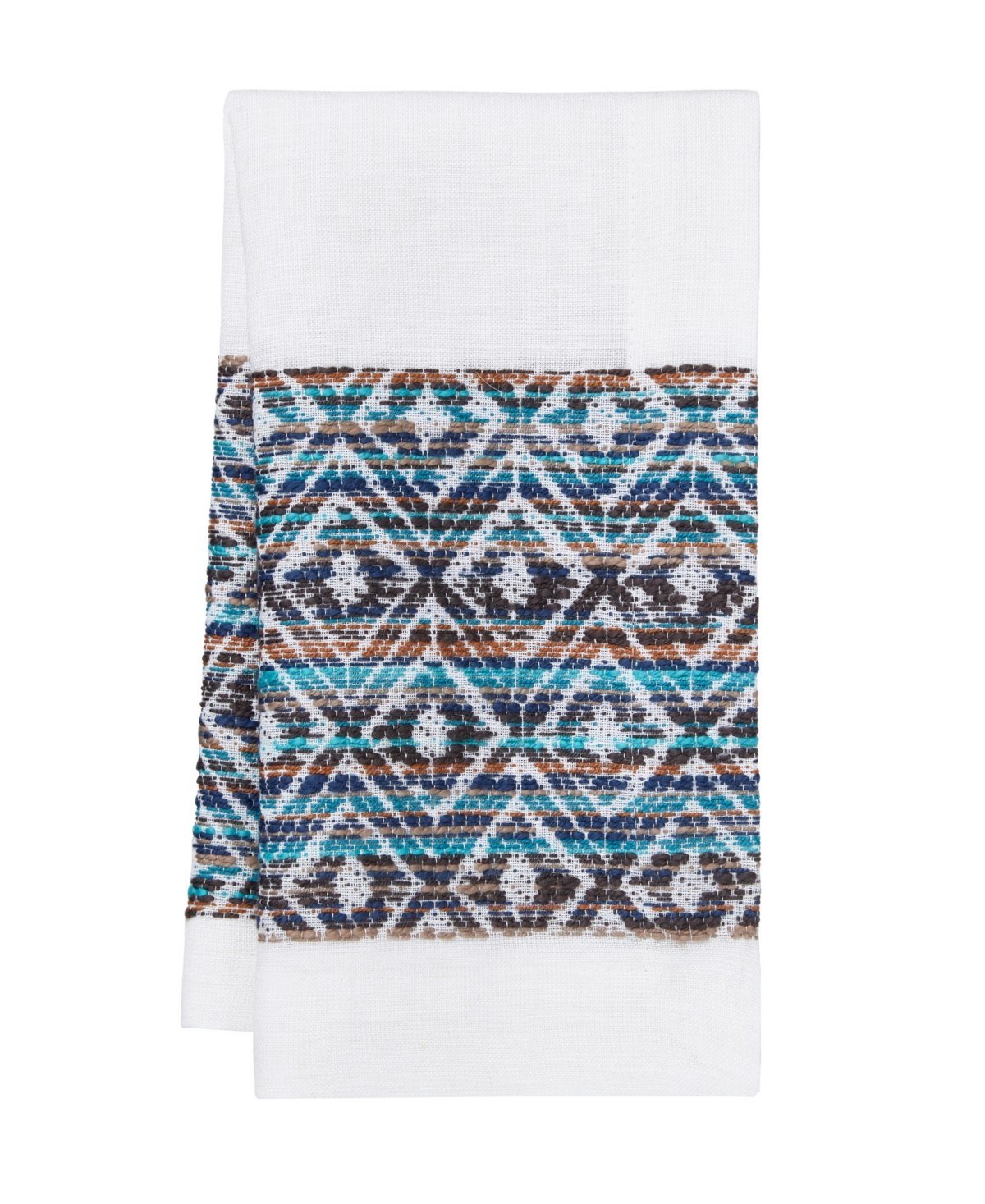 Click here for Mode Living Cuzco Napkins  Set of 4 - Blue and Gra... prices
