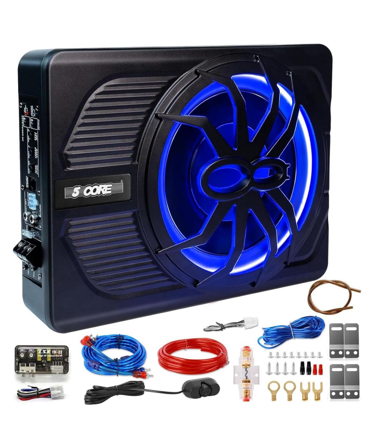 Click here for 5 Core 10 inch Slim Under Seat Car Audio Subwoofer... prices