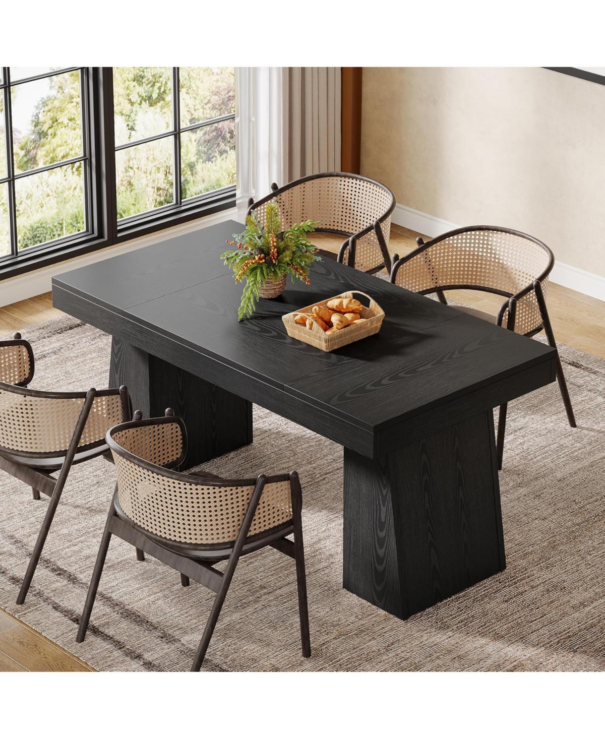 Click here for Tribesigns 55-Inch Dining Table for 4-6  Rectangul... prices