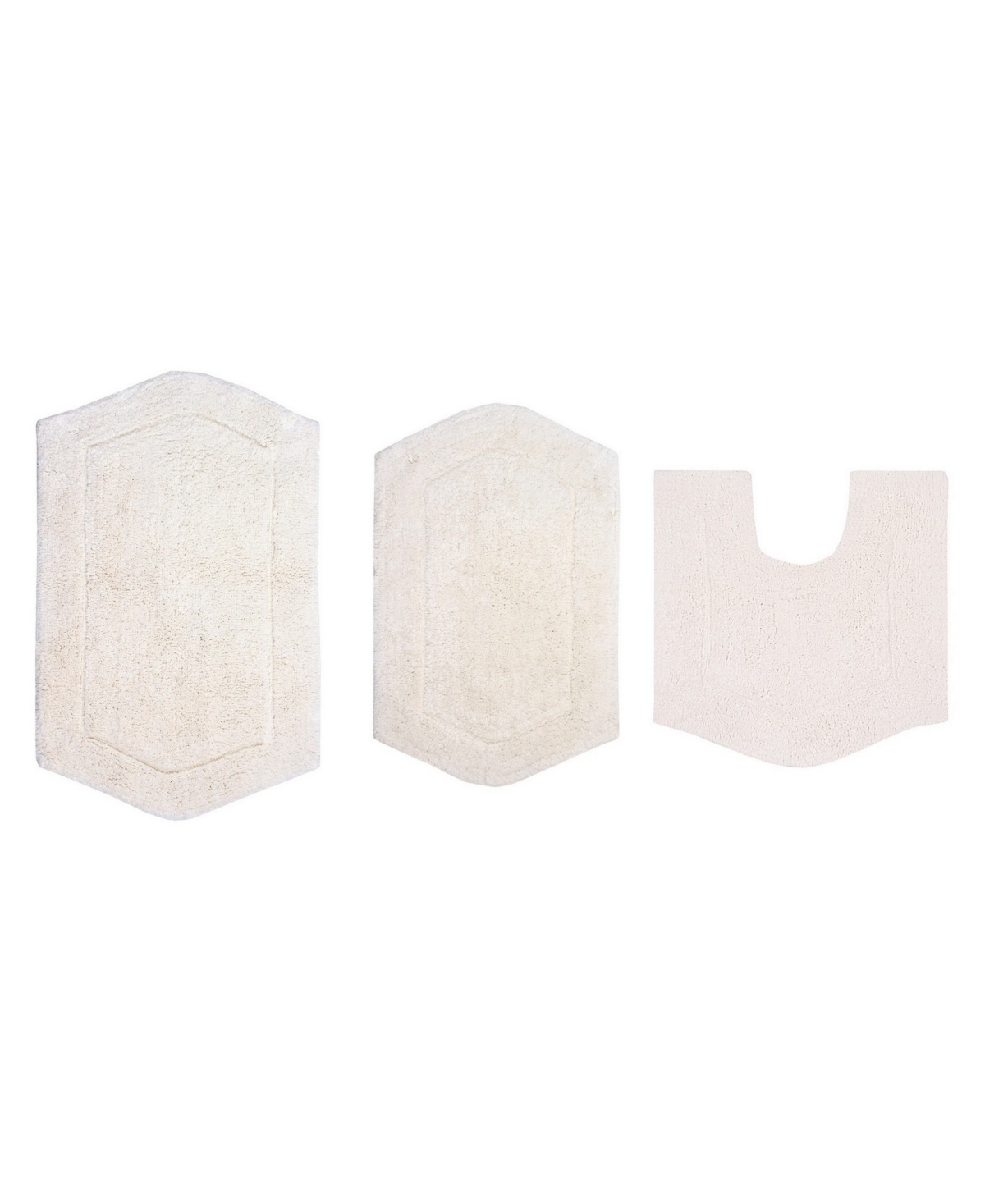 Click here for Home Weavers Waterford 3-Pc. Bath Rug Set - Natura... prices