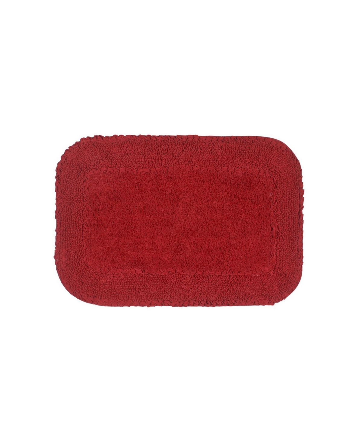 Click here for Home Weavers Radiant Bath Rug  17 x 24 - Red prices