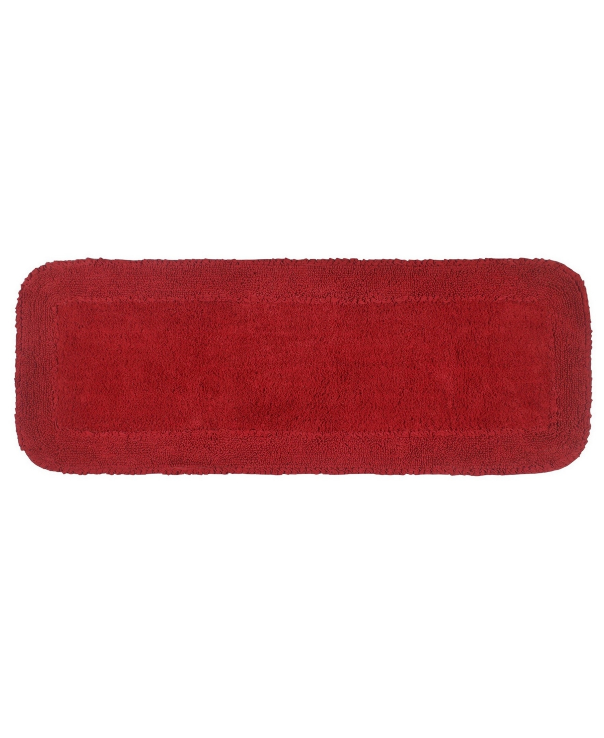 Click here for Home Weavers Radiant Bath Rug  21 x 54 - Red prices