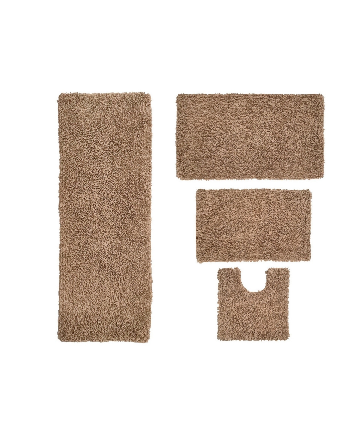 Click here for Home Weavers Fantasia 4-Pc. Bath Rug Set - Linen prices
