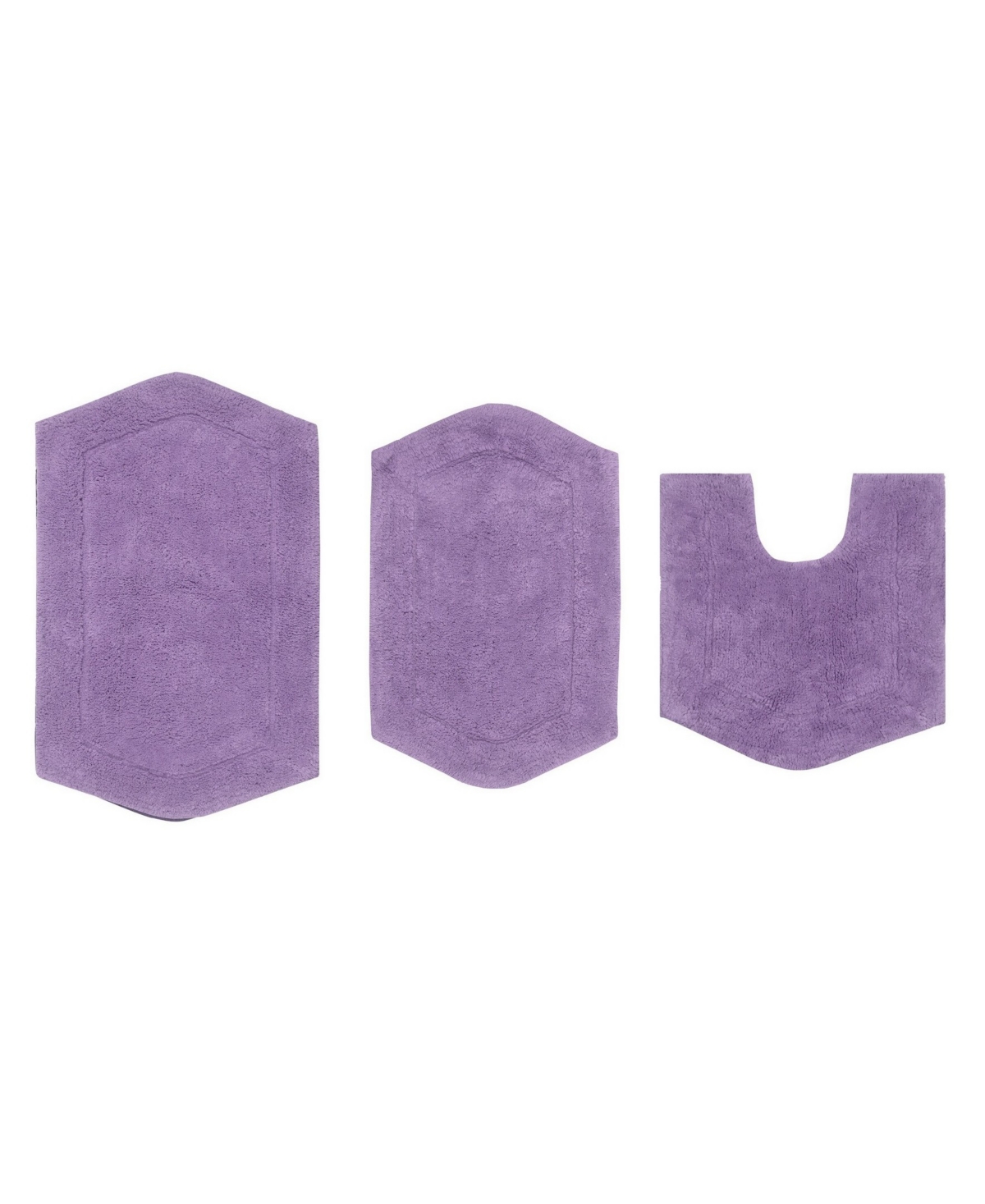 Click here for Home Weavers Waterford 3-Pc. Bath Rug Set - Lavend... prices