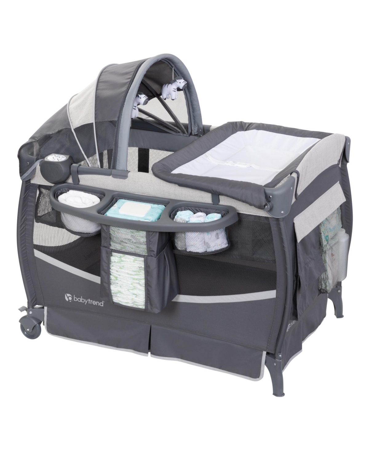 Click here for Baby Trend Deluxe Ii Nursery Center Playard - Mist... prices