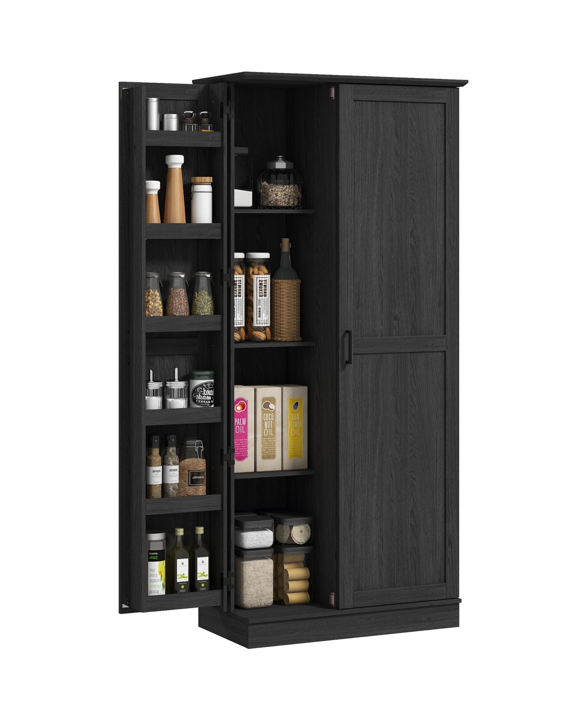 Click here for Homcom 70 Tall Kitchen Pantry Storage Cabinet with... prices