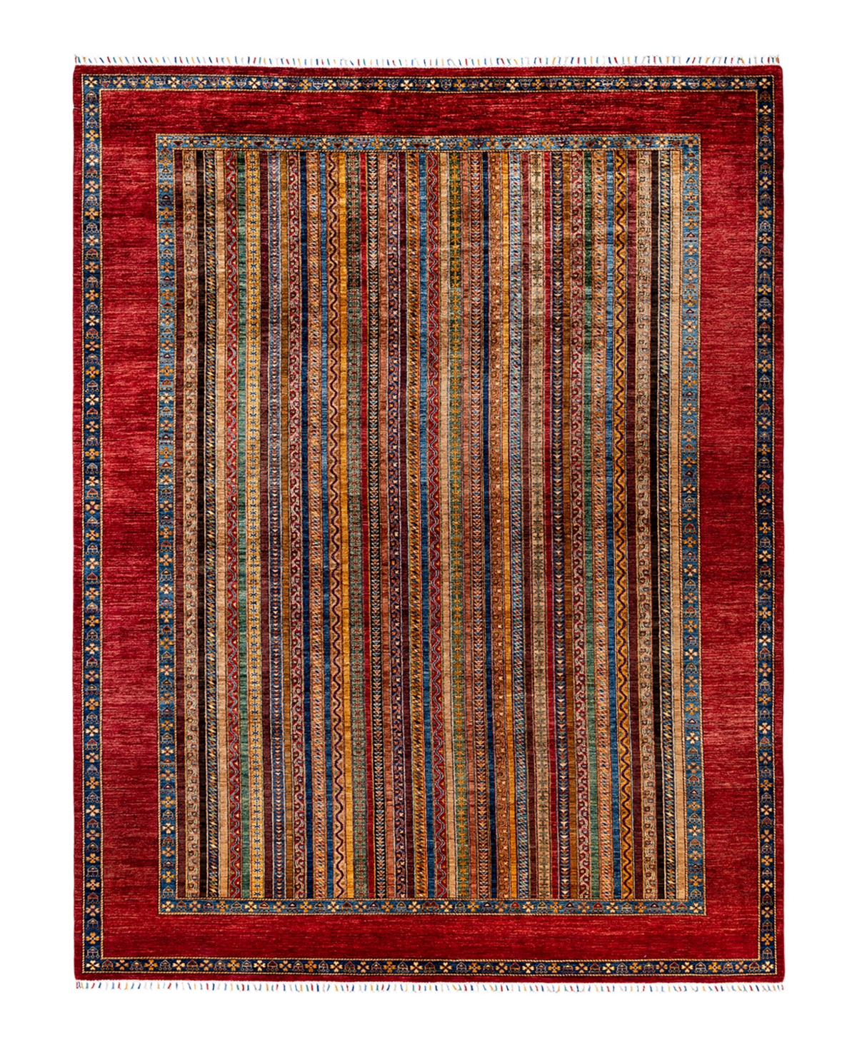 Click here for Adorn Hand Woven Rugs Tribal M1999 92x121 Area Rug... prices