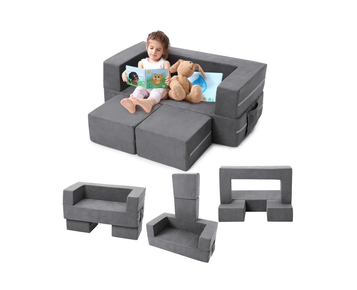 Click here for gaomon Kids Play Couch  3Pcs Modular Kids Couch To... prices