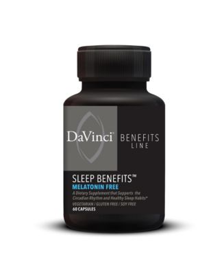 DAVINCI LABS DaVinci Sleep Benefits - Melatonin Free - 60 Capsules - Macy's