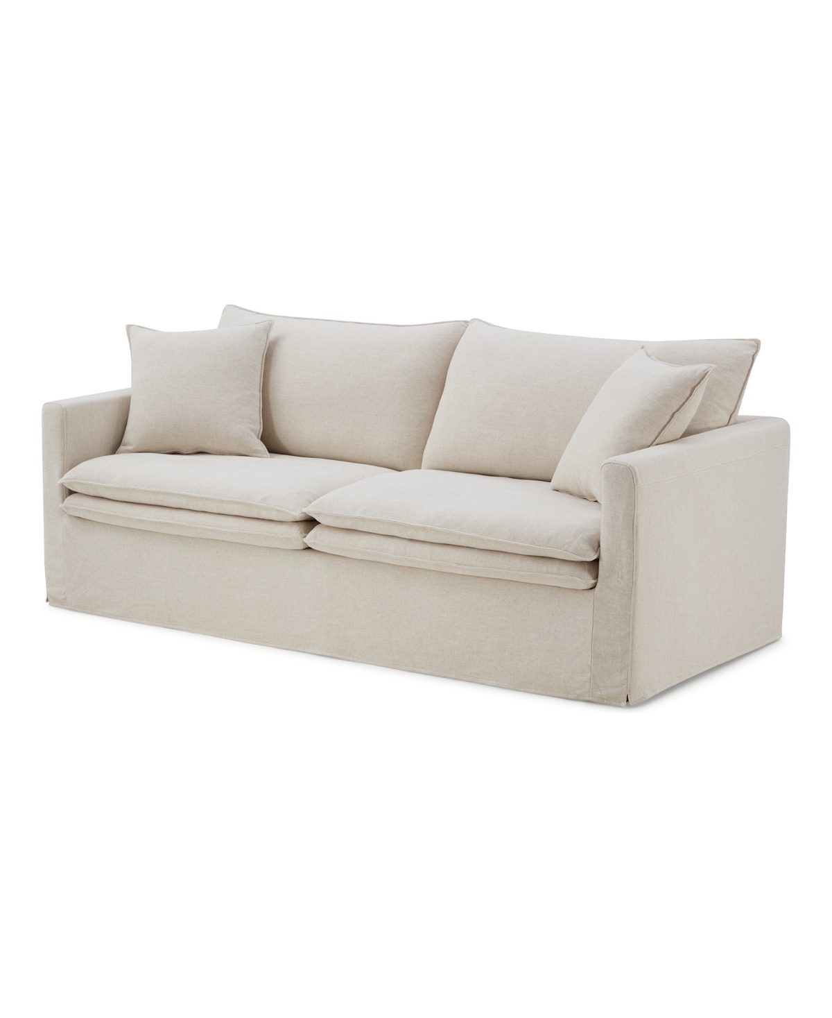 Click here for Furniture of America 84 Linen Maddy Narrow Track A... prices