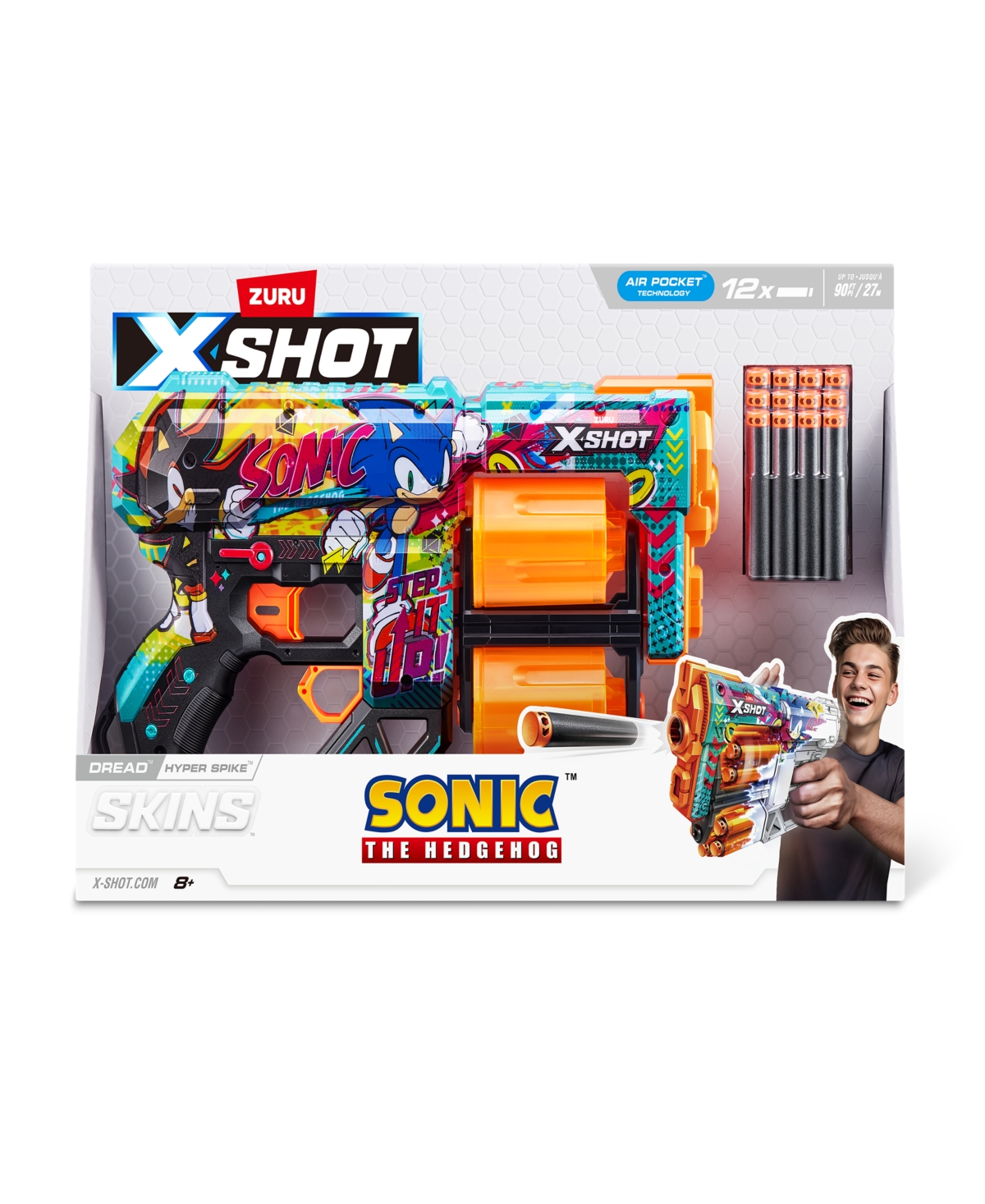 Click here for X-Shot Skins Sonic Hyper Spike Dread Dart Blaster prices