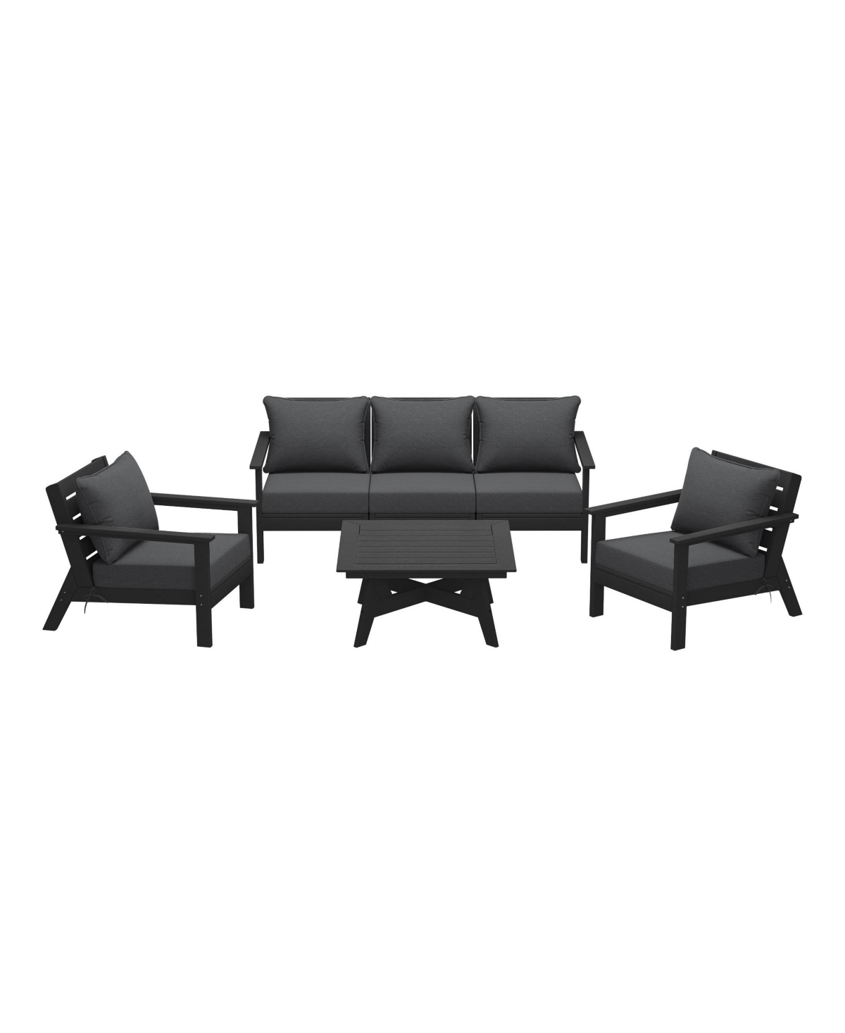 Click here for WestinTrends Outdoor 6-Piece Black Modular Section... prices