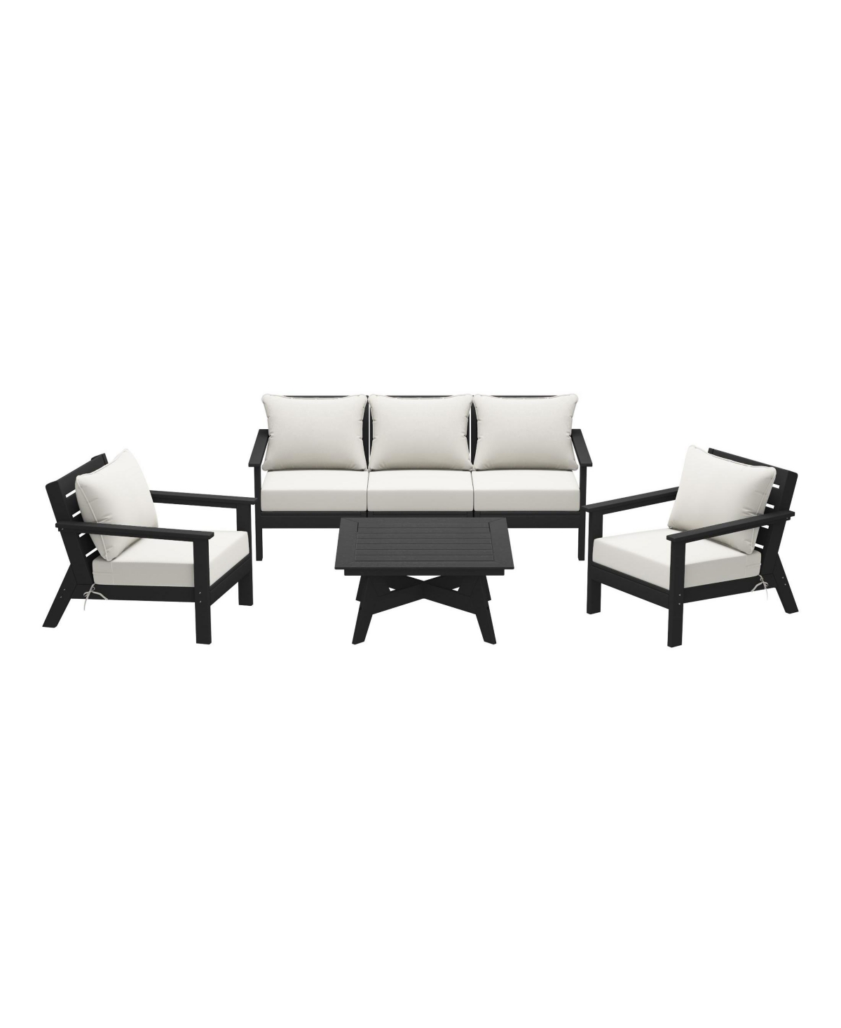 Click here for WestinTrends Outdoor 6-Piece Black Modular Section... prices