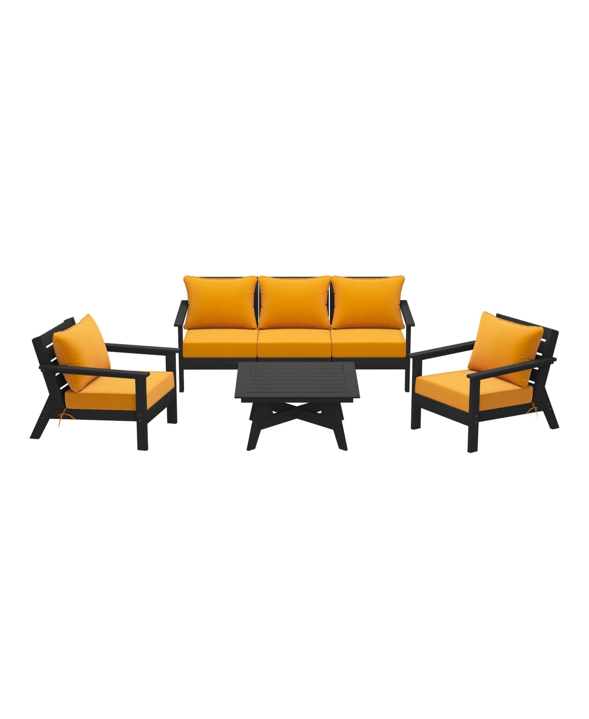 Click here for WestinTrends Outdoor 6-Piece Black Modular Section... prices