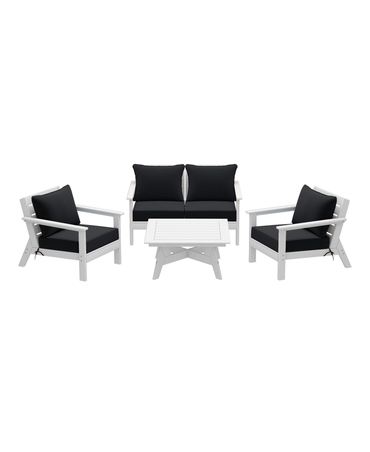Click here for WestinTrends Outdoor 5-Piece White Modular Section... prices