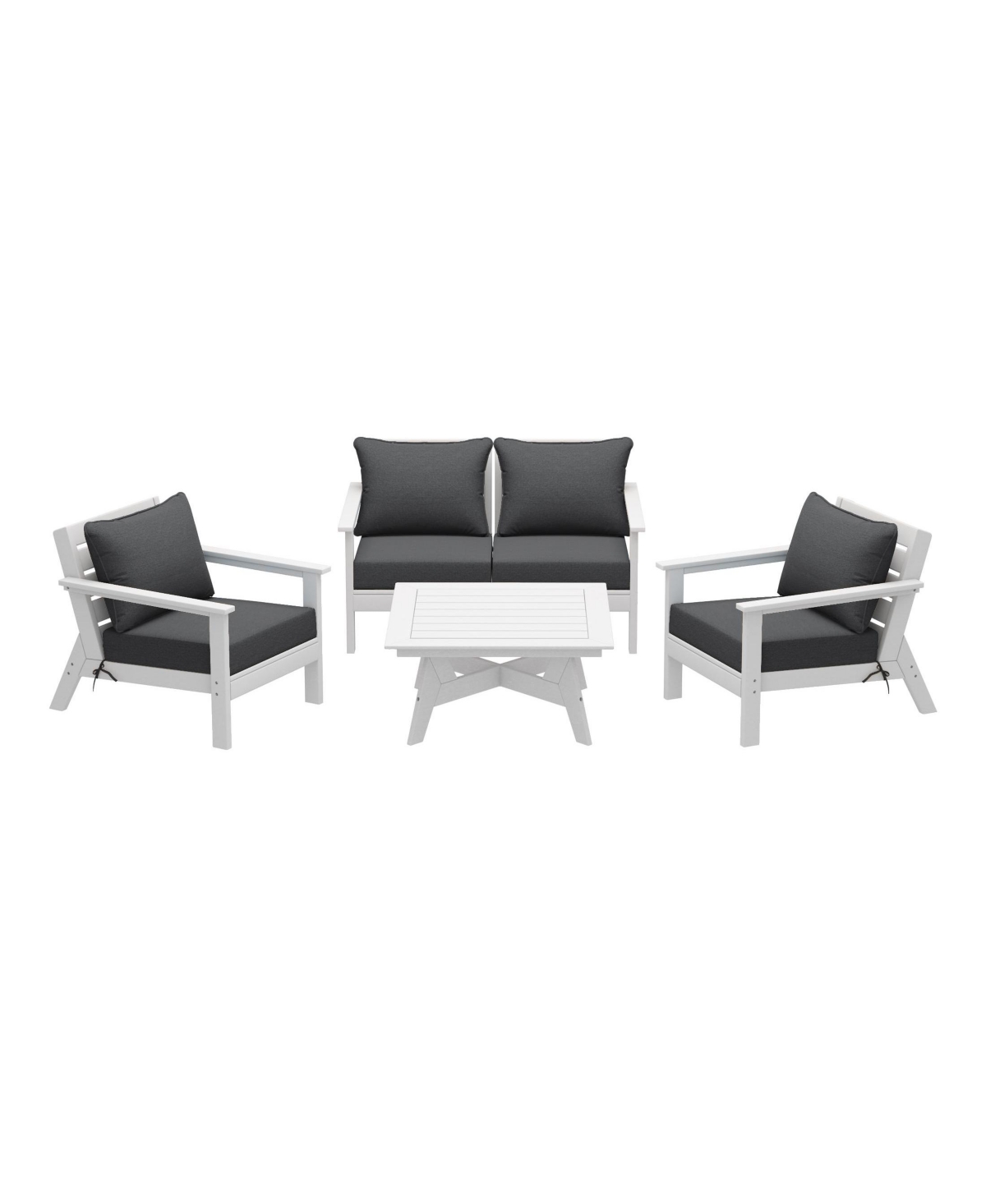 Click here for WestinTrends Outdoor 5-Piece White Modular Section... prices