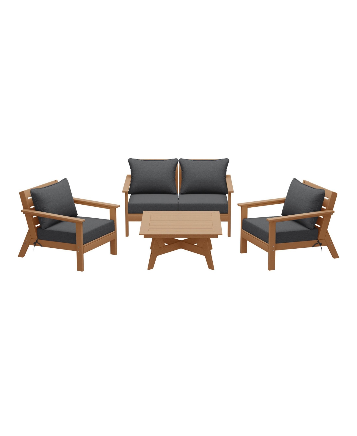 Click here for WestinTrends Outdoor 5-Piece Teak Modular Sectiona... prices