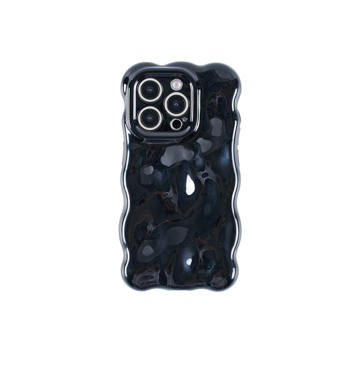 Click here for Auramma Bubbles iPhone 15 Pro Max Case - Black prices
