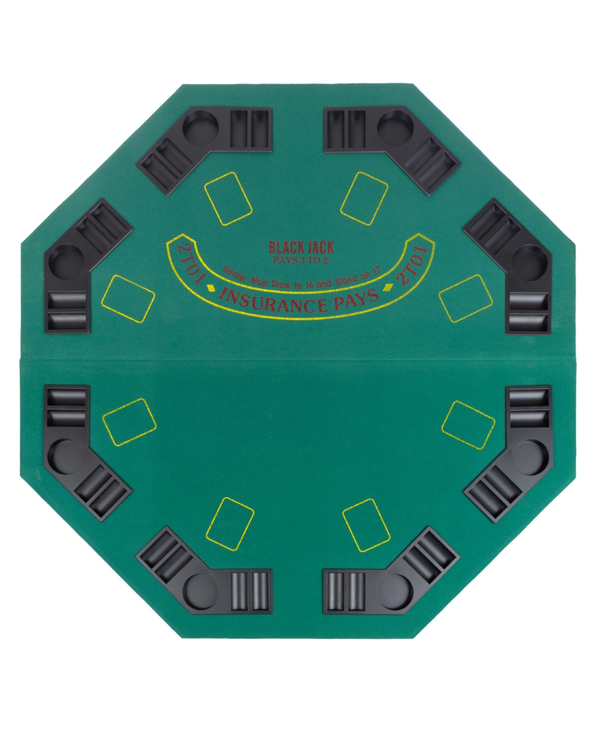 Click here for Trademark Poker Solid Wood 2-Fold Poker  Blackjack... prices