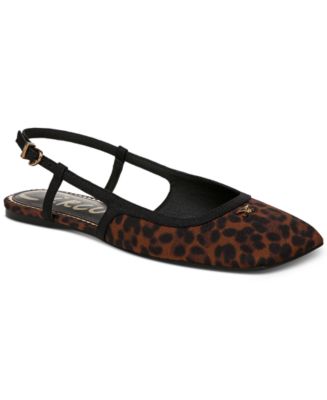 Circus NY By Sam Edelman Women's Allie Slingback Square-Toe Flats - Macy's